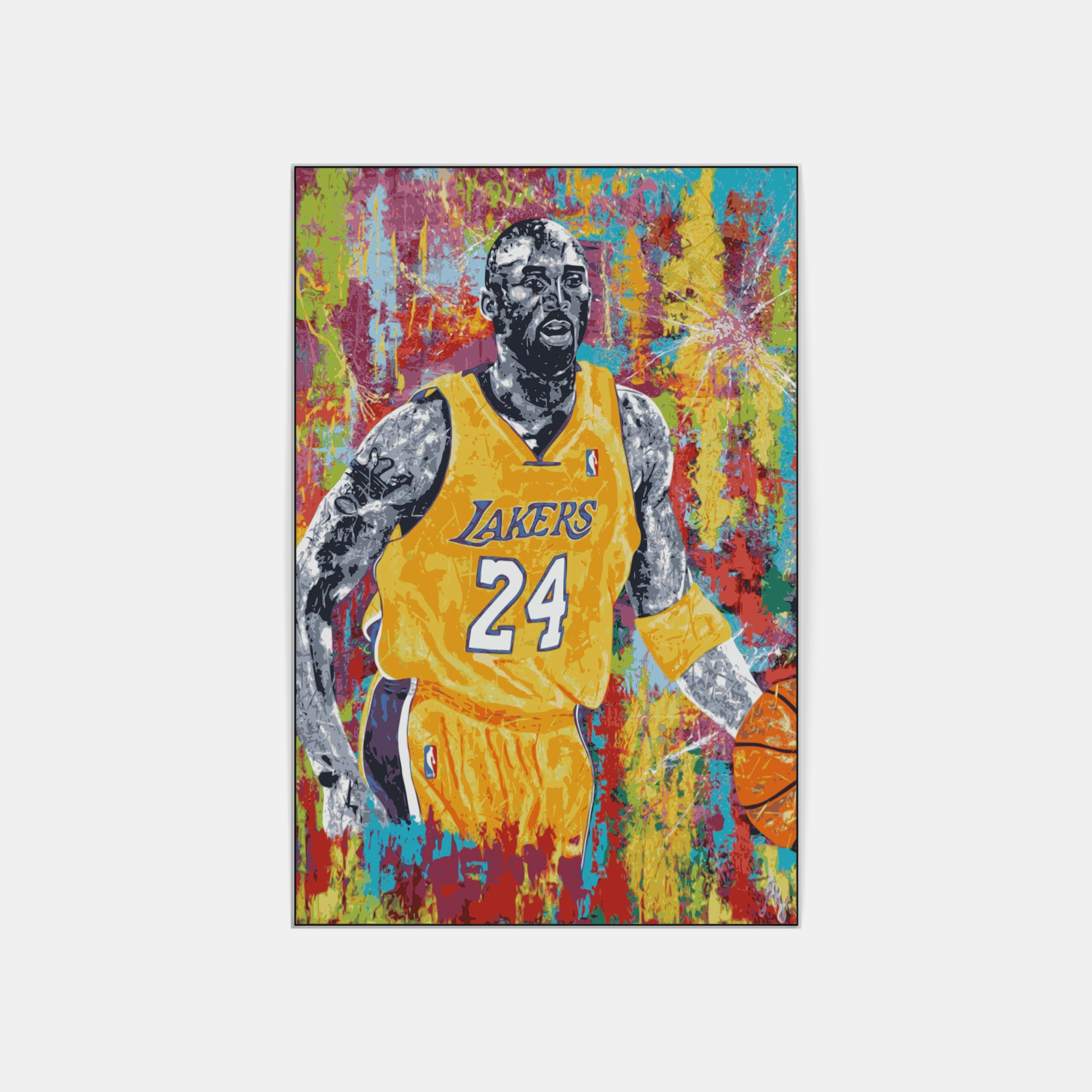 Plakat - Kobe Bryant graffiti – Admen.dk