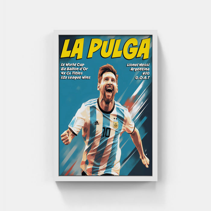 Plakat - Messi La Pulga