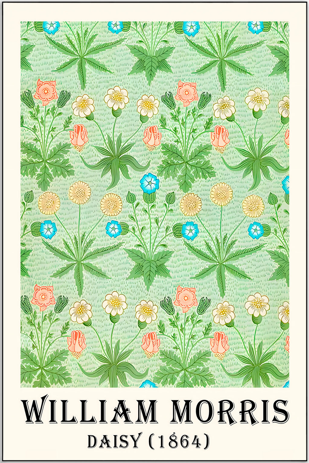 Plakat - William Morris - Daisy kunst | Admen.dk