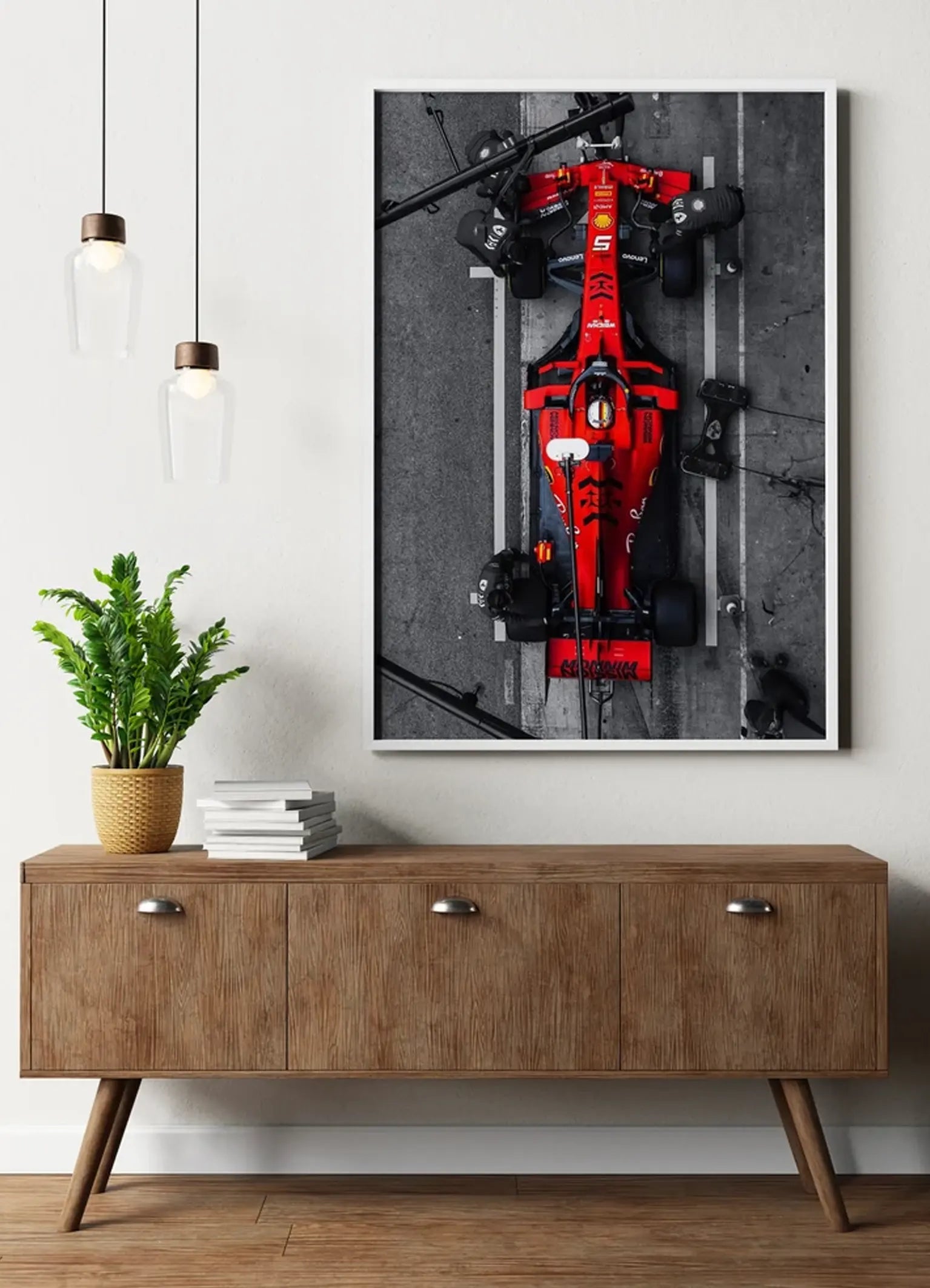 Plakat - Ferrari skyview – Admen.dk