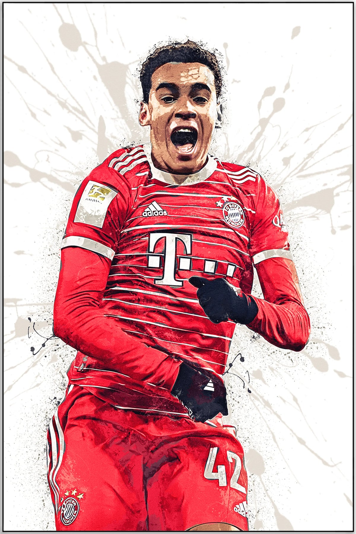 Ausmalbild Fußball Jamal Musiala Download jamal musiala Transparent Png ...