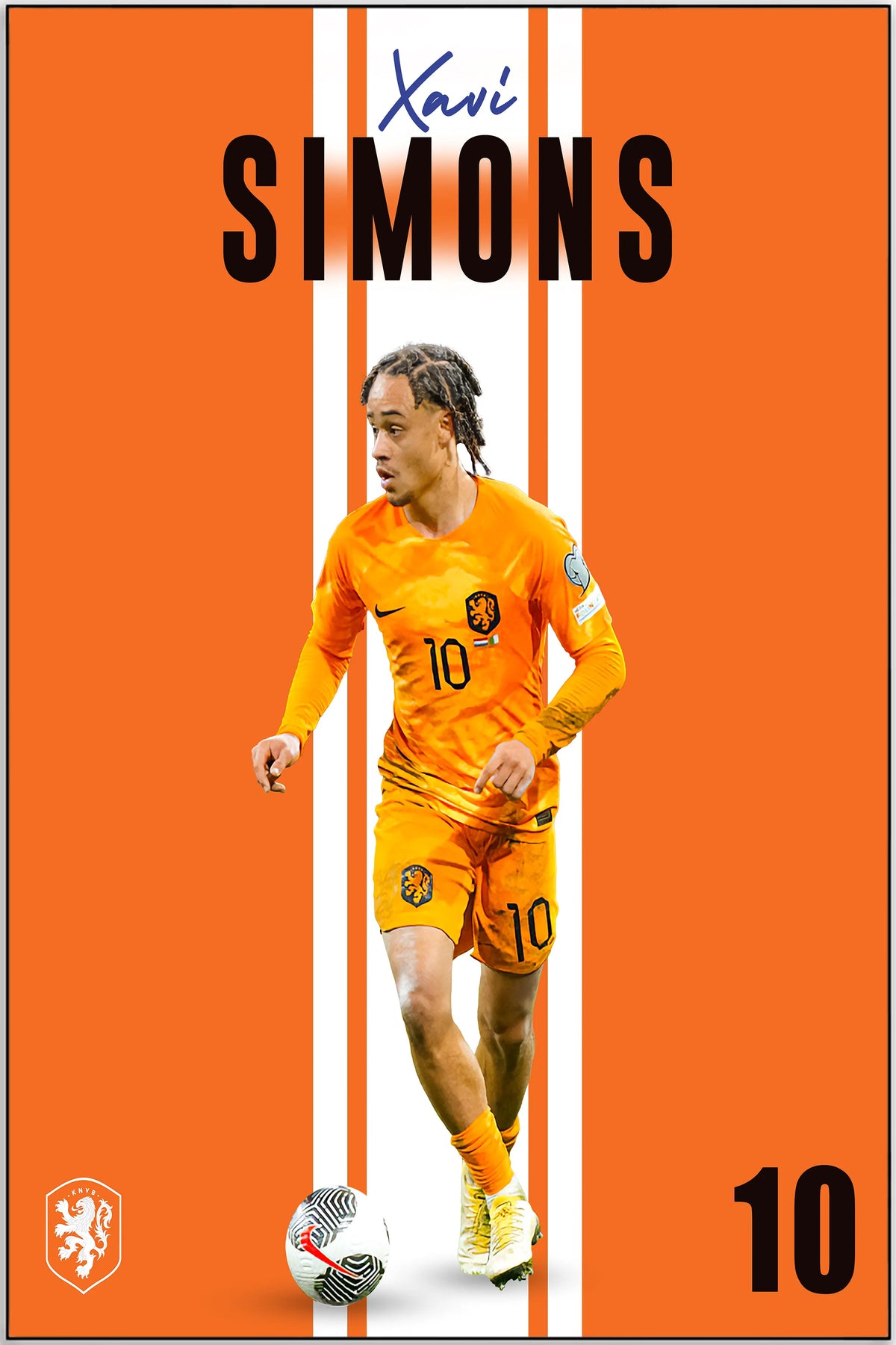 Plakat - Xavi Simons style