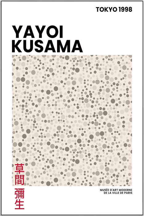 Plakat - Yayoi Kusama - Tokyo 1998 art