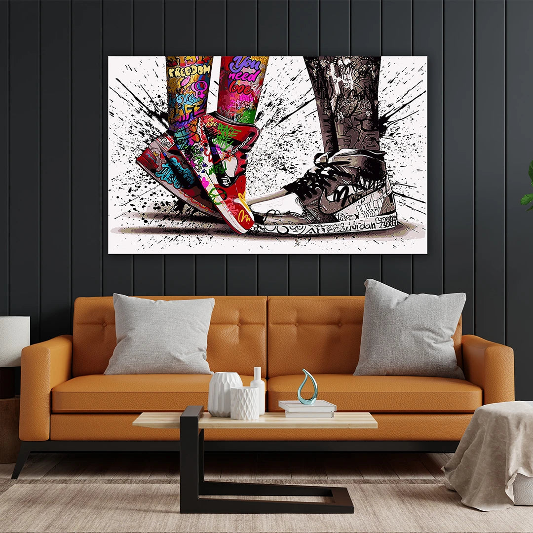 Plakat - Air Jordan mix – Admen.dk