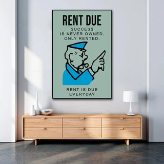 Plakat - Rent due citat – Admen.dk