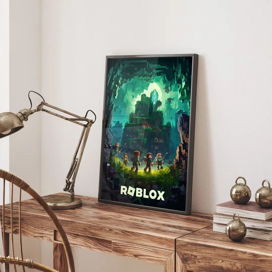 Poster - Roblox world – Admen.dk